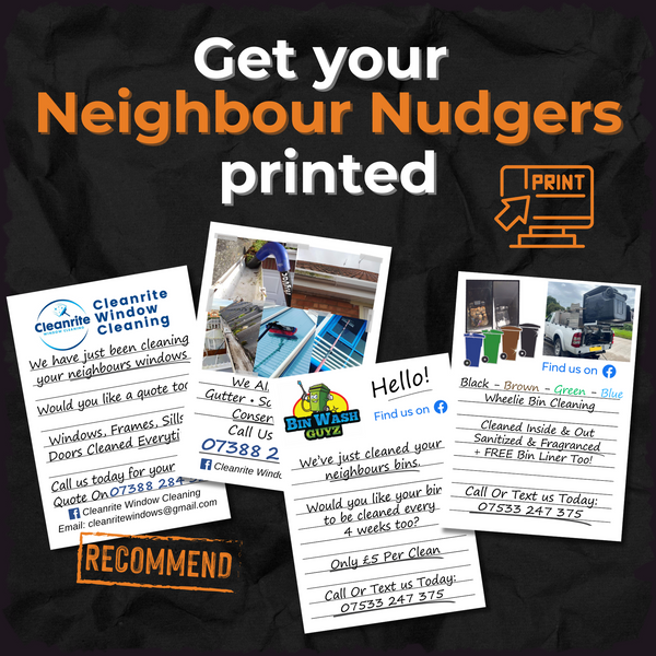 Neighbour Nudgers - Just Print My Own Design For Me – Cleaner Leaflets